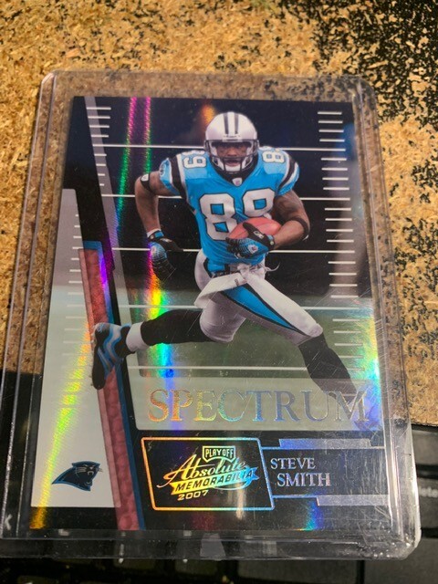 2007 PLAYOFF ABSOLUTE STEVE SMITH SPECTRUM 12/100 CAROLINA ~ #49 | eBay