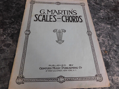 G Martin's Scales and Chords | eBay