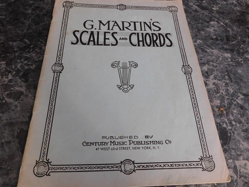 G Martin's Scales and Chords | eBay