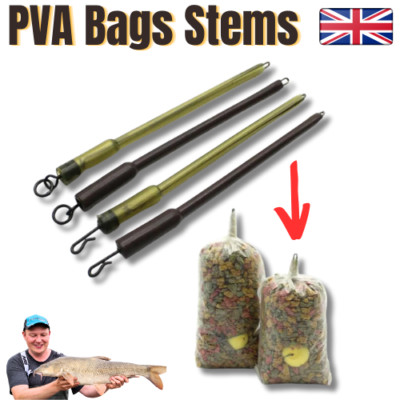 PVA Bag Stems Fishing Quick Change for Solid Bags Carp Fishing Tackle ...