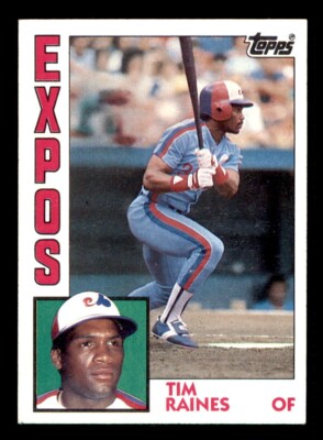 1984 Topps Baseball #370 Tim Raines VG | eBay