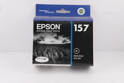 New Epson 157 Matte Black Ink Cartridge Epson Stylus Photo R3000 ...