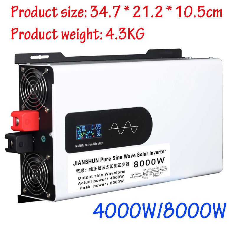 Pure Sine Wave Power Inverter 12V 24V 8000W 12000W Solar Off Grid ...