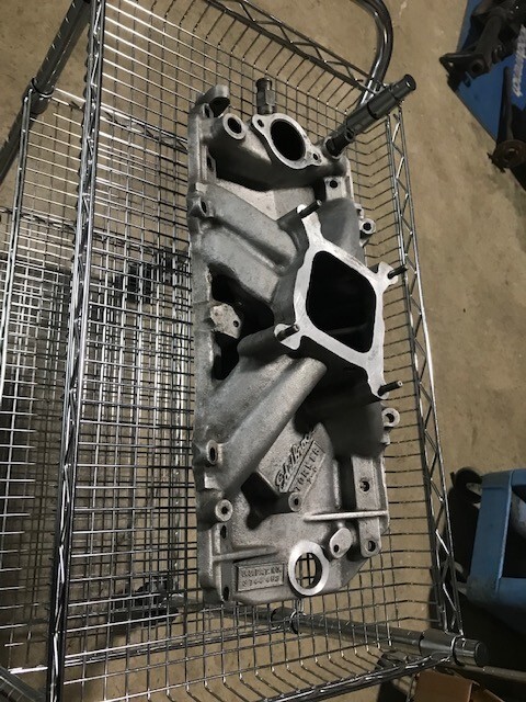 Edelbrock Torker 2 Intake Manifold Big Block Camaro Chevelle Nova 396 ...