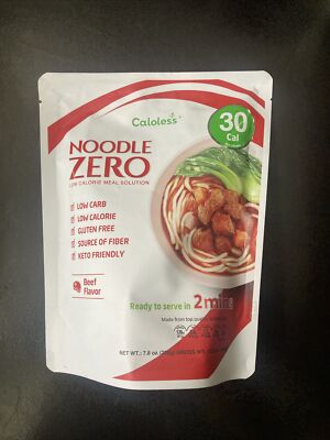 Caloless Noodle ZERO ( Noodle Pasta ) 30 cal, Low Calorie Meal Solution ...