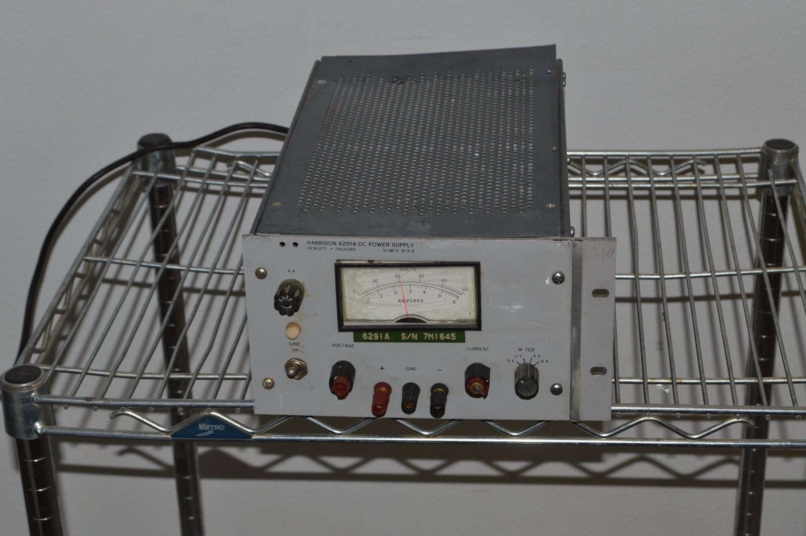 HARRISON HP 6291A DC Power Supply 0-40 V 0-5 A T162924 (RFU34) | eBay