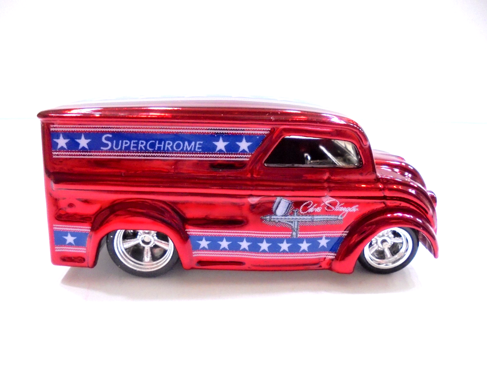 Loose Hot Wheels Dairy Delivery from CS Customs-Red Super Chrome-Real ...