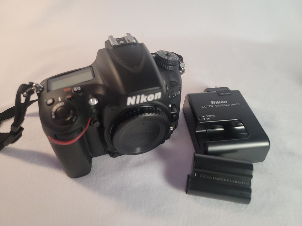 Nikon D610 Full Frame HD SLR Body Only Pre-Owned - Shutter Count ONLY ...