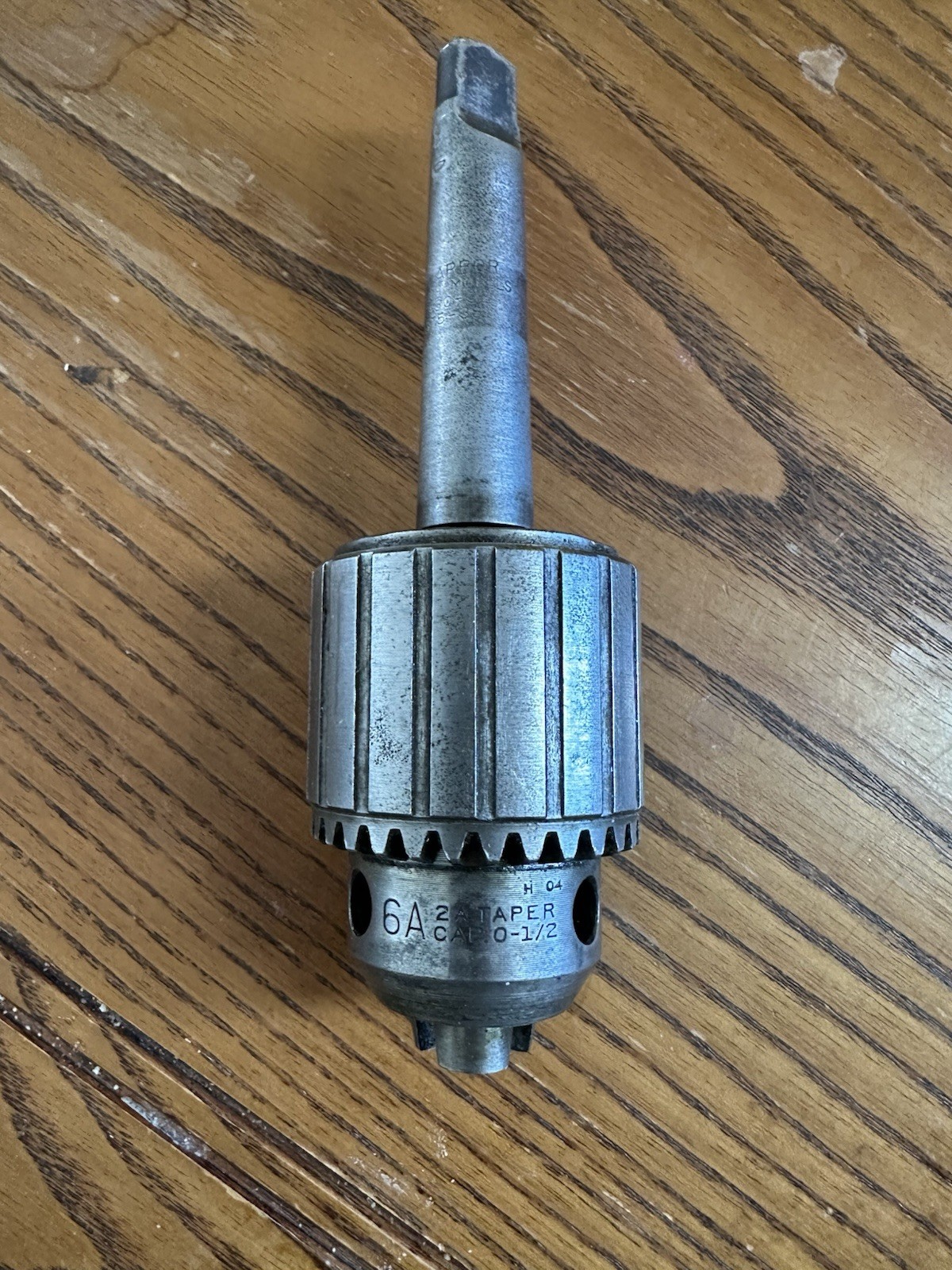 Jacobs Drill Chuck 0" to 1/2" No.2 Morse Taper With No.6 Jacobs Taper ...