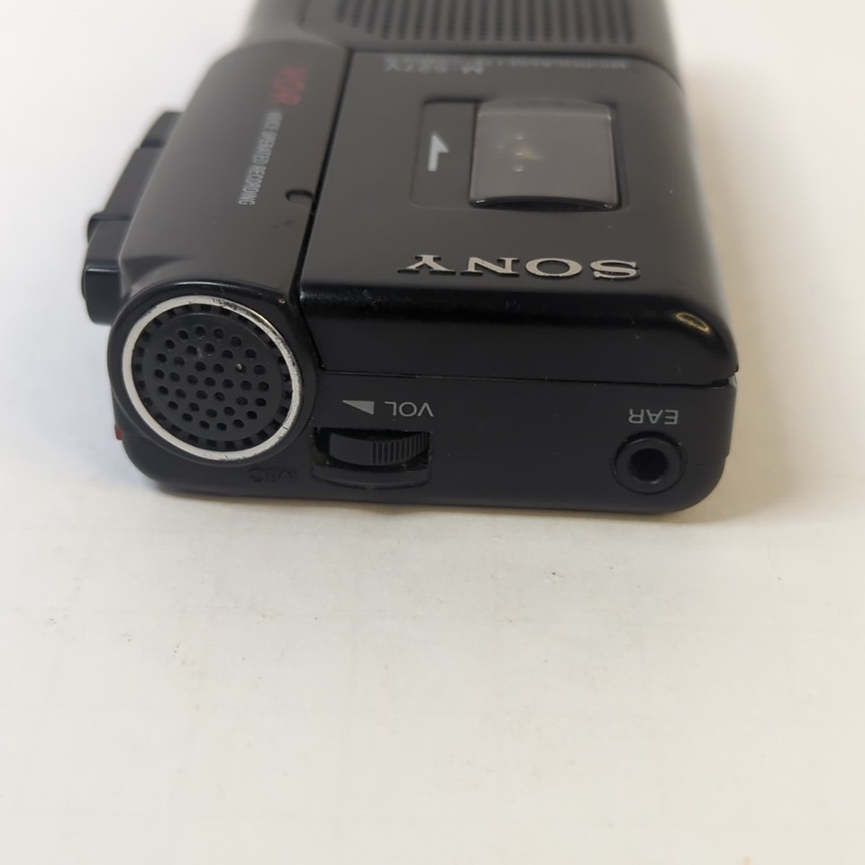 Sony M-527V Microcassette Recorder VOR Handheld - For Parts/Repair | eBay