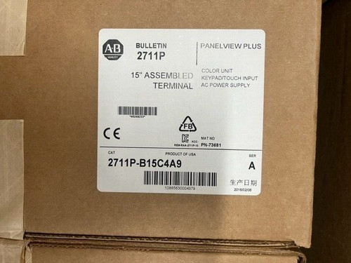 Allen - Bradley 2711P - B15C4A9 PanelView Plus 6 1500 Color Touchscreen ...