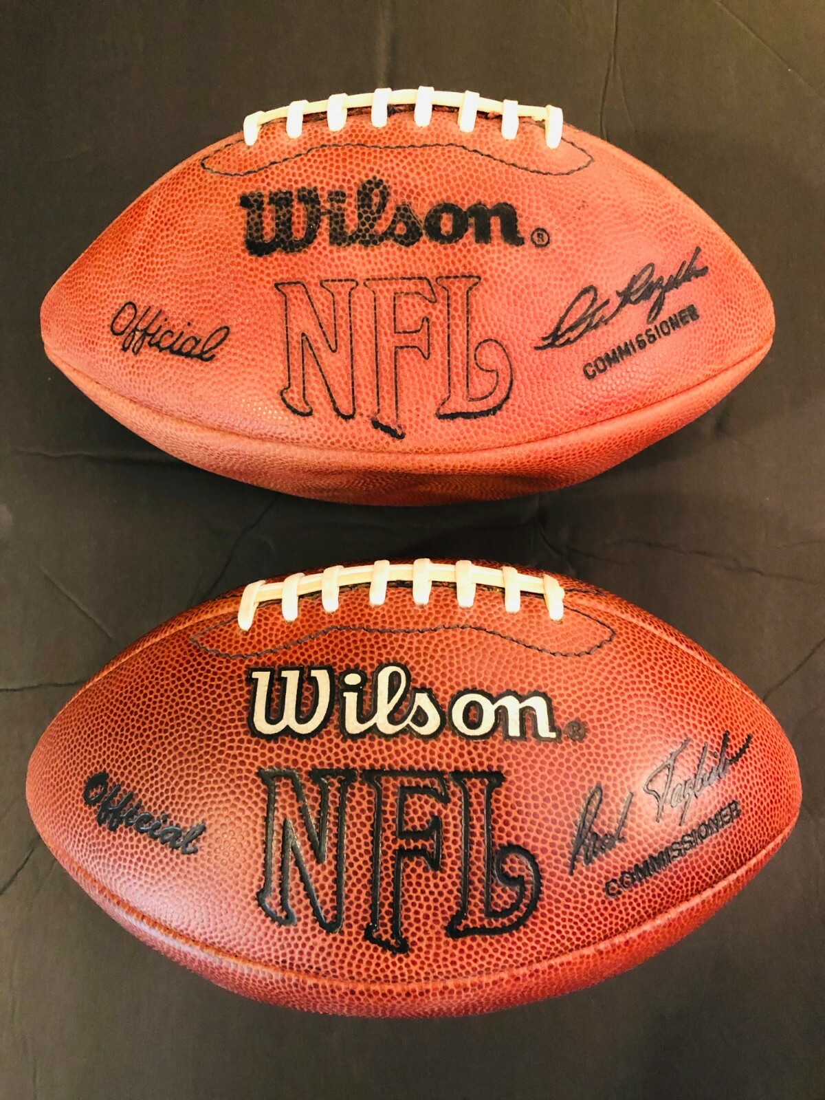 Vintage NFL 1980s & 1990s Football Game Balls - Collection of 2 | eBay