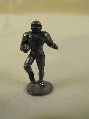 Runner Carrying Football Pewter Token from Monopoly NFL Edition 1998 ...