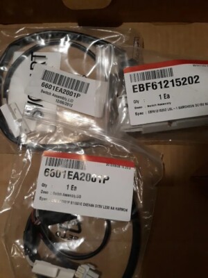 Lg Washer EBF61215202, 6601ea2001p Lid Switches | eBay