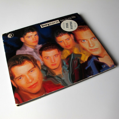 Boyzone - Key To My Life 1995 UK CD+Poster Maxi-Single 3 Tracks Europop ...