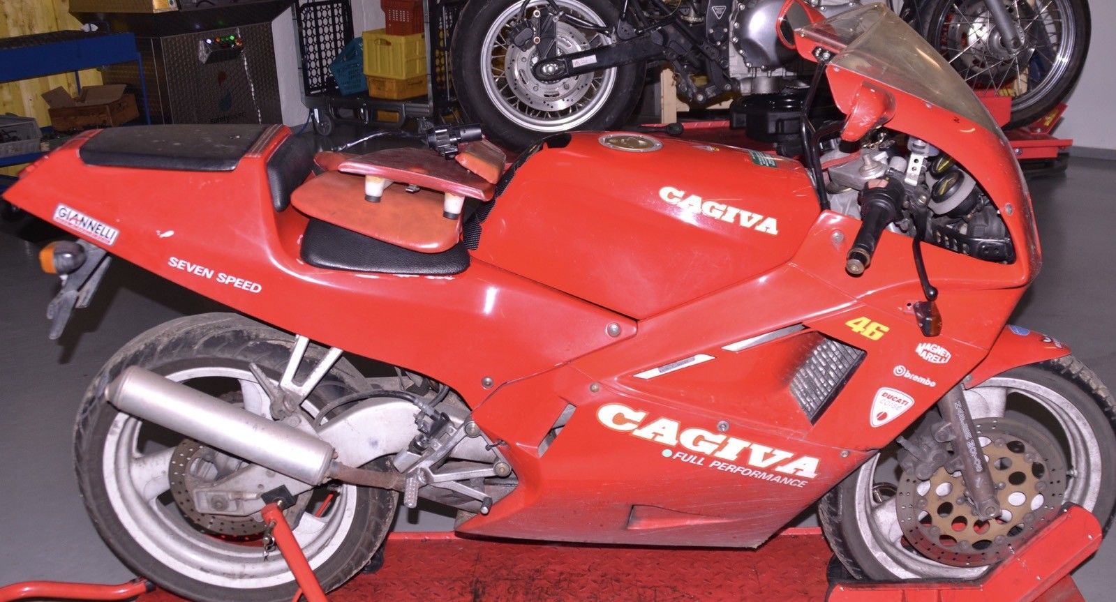 Cagiva Mito 125 8P Bj.91 - Clutch cover engine cover | eBay