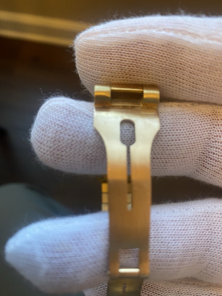 Rolex 18038 Day Date President 18K Yellow Gold Birch Wood Dial Serviced ...