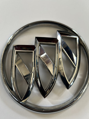 Silver Buick Emblem - Circular Shape with 5" Diameter Made of Heavy ...
