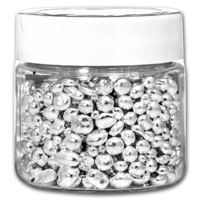 999 Fine Silver Shot Nuggets Investment Grade Grain Gram