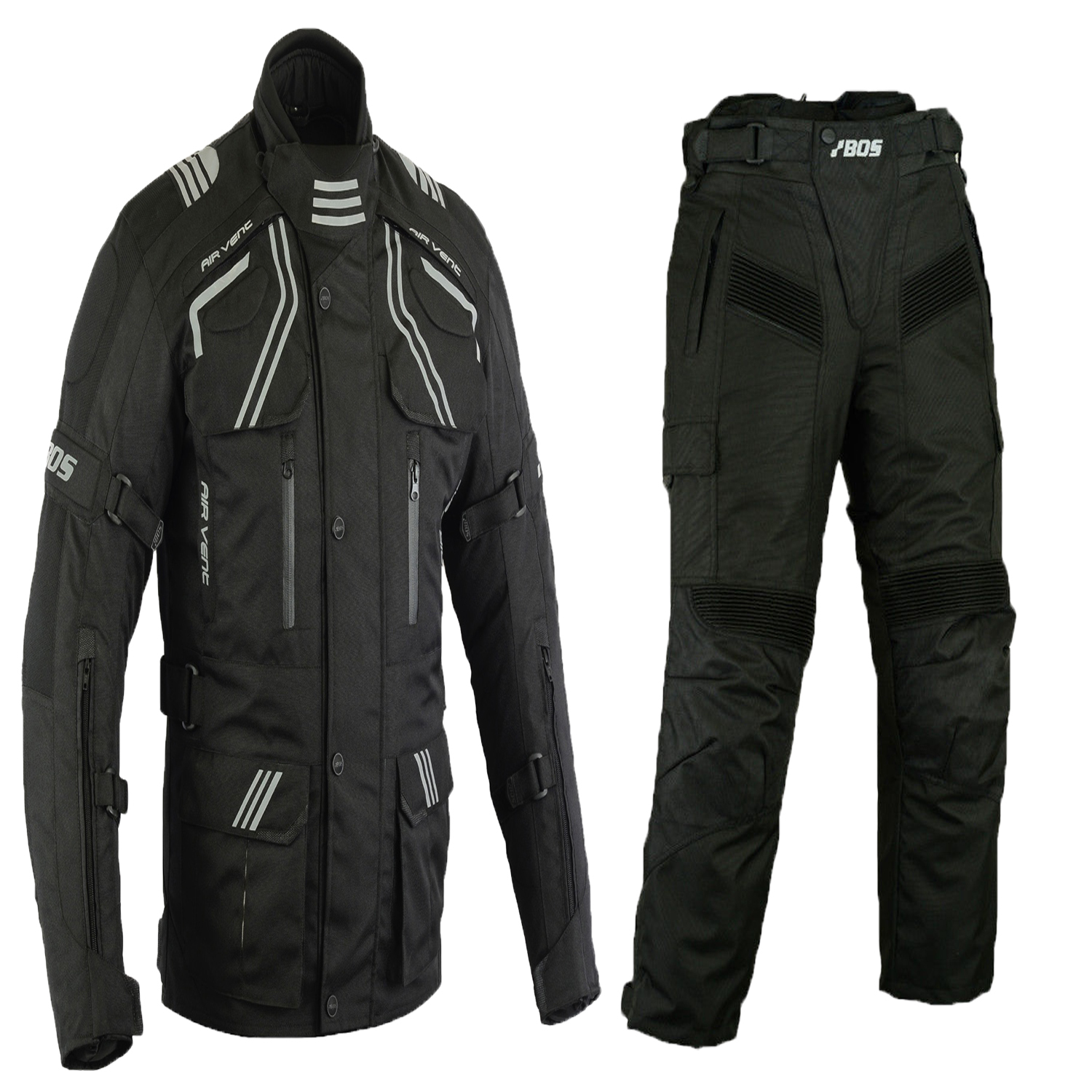 Winter Motorrad Kombi, Biker Touren Textile Kombi, Wasserdicht motorrad ...