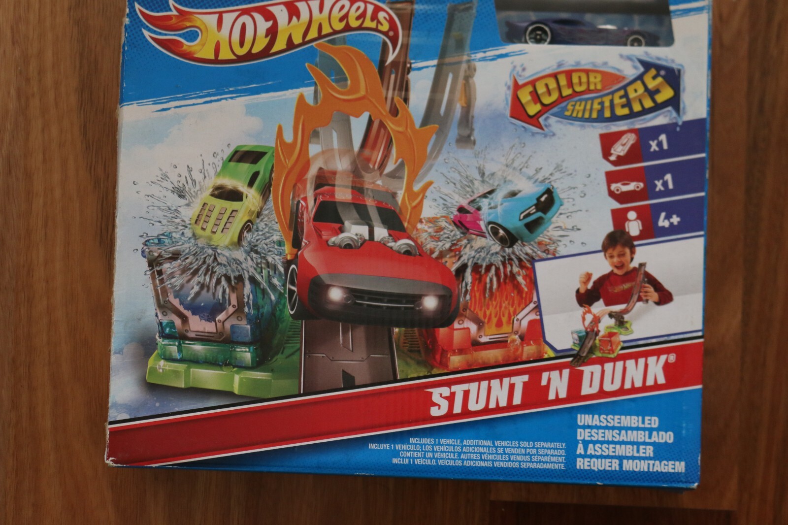 TOY: Mattel Hot Wheels STUNT 'N DUNK Action Set Color Shifters | eBay ...