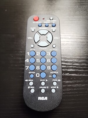 RCA RCR503BE Universal TV Remote | eBay