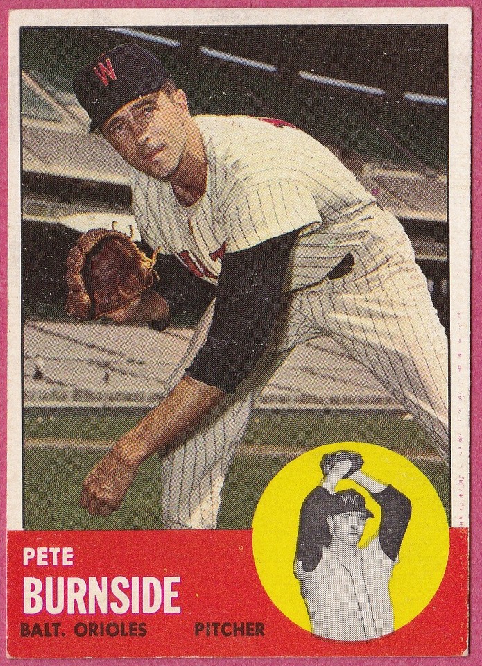 1963 Topps Baseball Cards #13-#75, complete your set, VG to EX+ | eBay