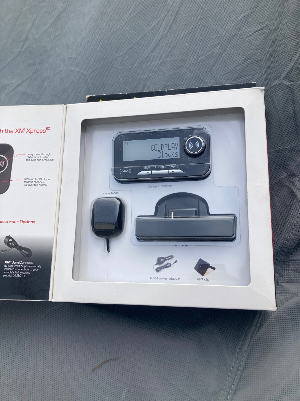 Audiovox XpressEZ XMCK5P For XM Car & Home Satellite Radio Receiver for ...