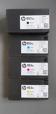 Genuine HP 953 XL + 957 XL MULTIPACK - CYAN + MAGENTA + YELLOW + BLACK ...