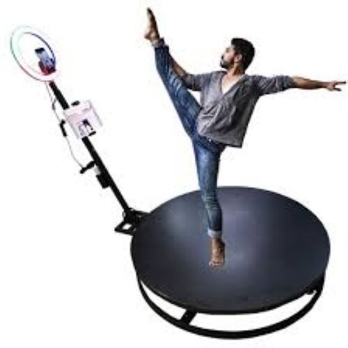 360 Photo booth Machine Slow Motion Rotating Portable Selfie. 6 Person ...