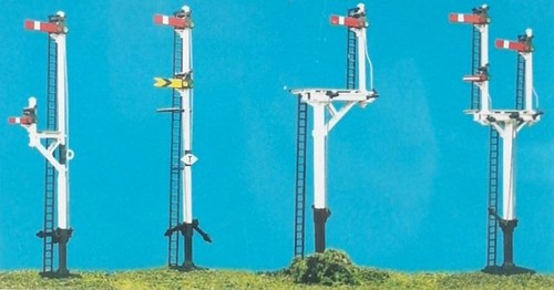 LMS Round Post Signals kit OO gauge Ratio 476 | eBay UK