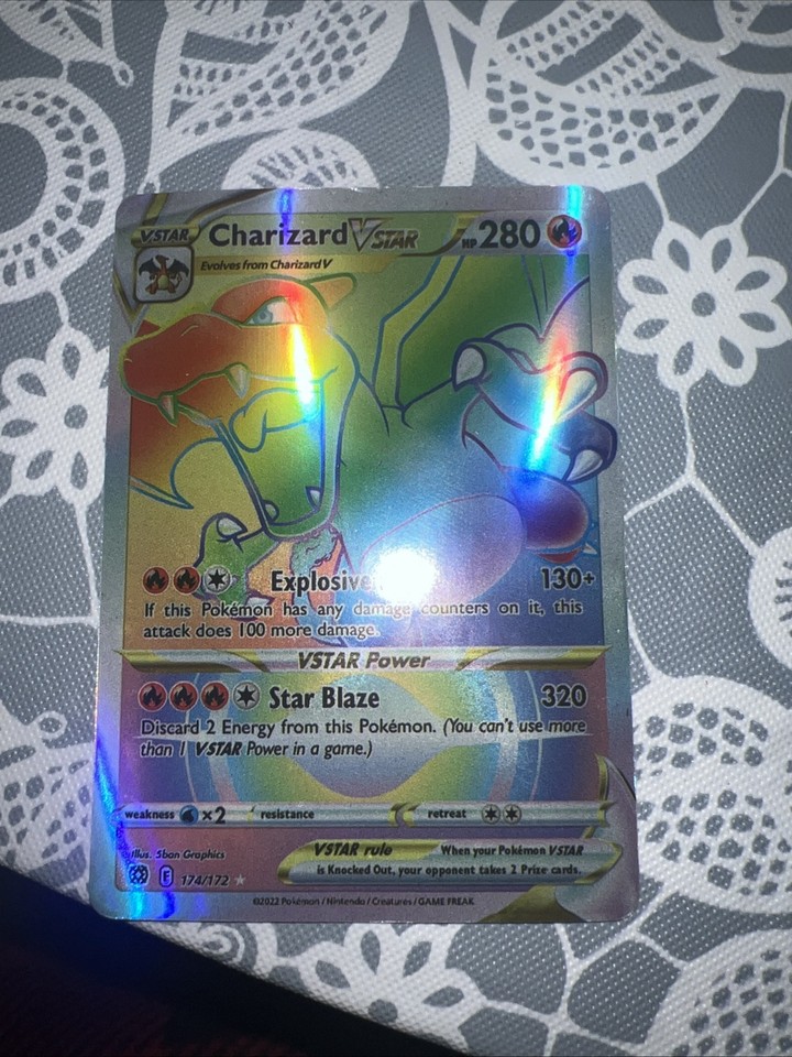 Charizard VSTAR (Secret) 174/172 Swsh09: Brilliant Stars Holo | eBay
