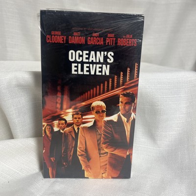 Ocean's Eleven VHS 2001 George Clooney Matt Damon Brad Pitt | eBay