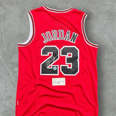 MICHAEL JORDAN Signed NBA FINALS ‘97-‘98 Chicago Bulls Jersey #23 ...
