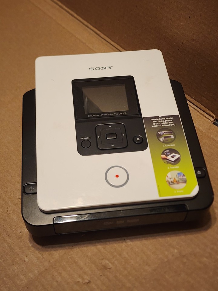SONY Multi-Function DVD Recorder VRD-MC5 Transfer Movies/Photos to DVD ...