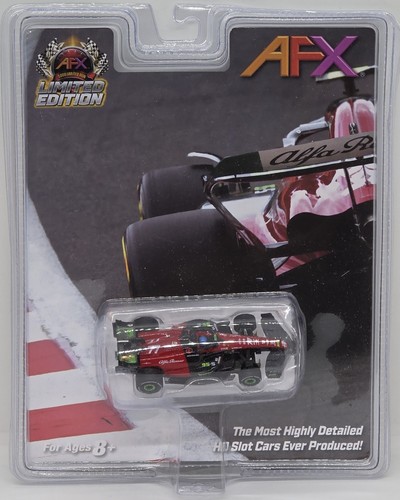 AFX TOMY MEGA G+ ALFA ROMEO BOTTAS F1 SPA 2023 # 77 SLOT CAR MINT ...