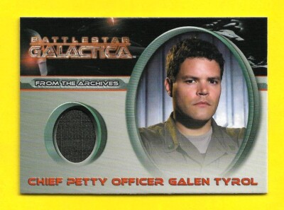 2007 Battlestar Galactica Season 2 Costume Card CC22 Chief Galen Tyrol ...