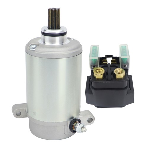 Starter Motor & Relay for Yamaha Big Bear 400 2000-2012 4KB-81890-00-00 ...