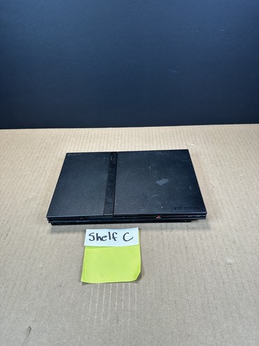 PlayStation 2 PS2 Slim Black Console SCPH-70012 Tested READ!!! | eBay