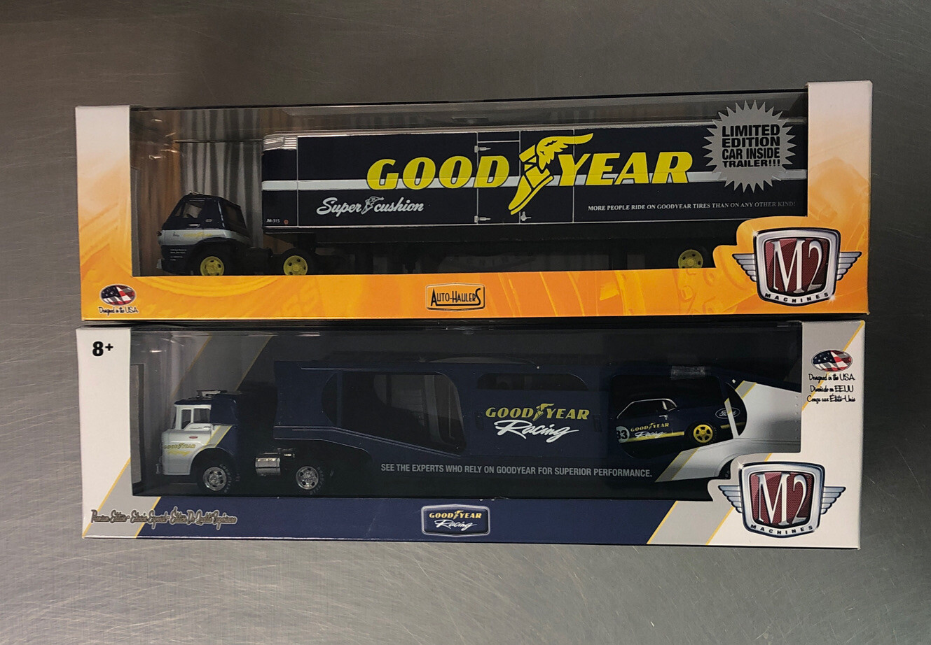 M2 MACHINES 1969 DODGE L600 COE & CHARGER & 1964 C-950 & MUSTANG BOSS ...