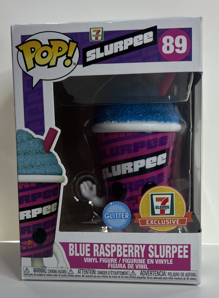 Funko Pop! Vinyl: 7-11 Slurpee - Blue Raspberry Slurpee (Glitter) - 7 ...