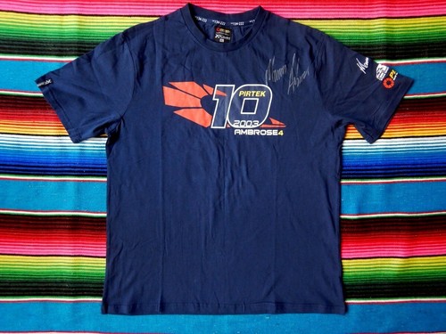 Signed MARCOS AMBROSE V8 Supercars Shirt COA Ford Falcon | eBay Australia