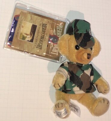 Cheeky Bear Camo Soldier Merrythought 6 in Teddy #57 USA Exclusive ...