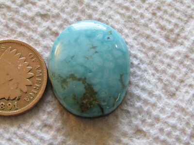 Cumpas Turquoise 21 carat Cabochon Blue Cab Water Web | eBay
