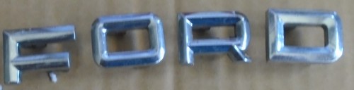 Set Of 1952 1953 1954 FORD Letters | eBay