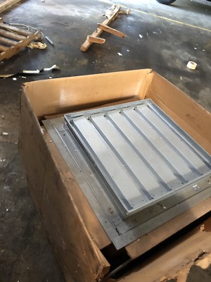 Loren Cook 18” Direct Drive Wall Mount Fan w/ Louvers 18SP10D, New In ...