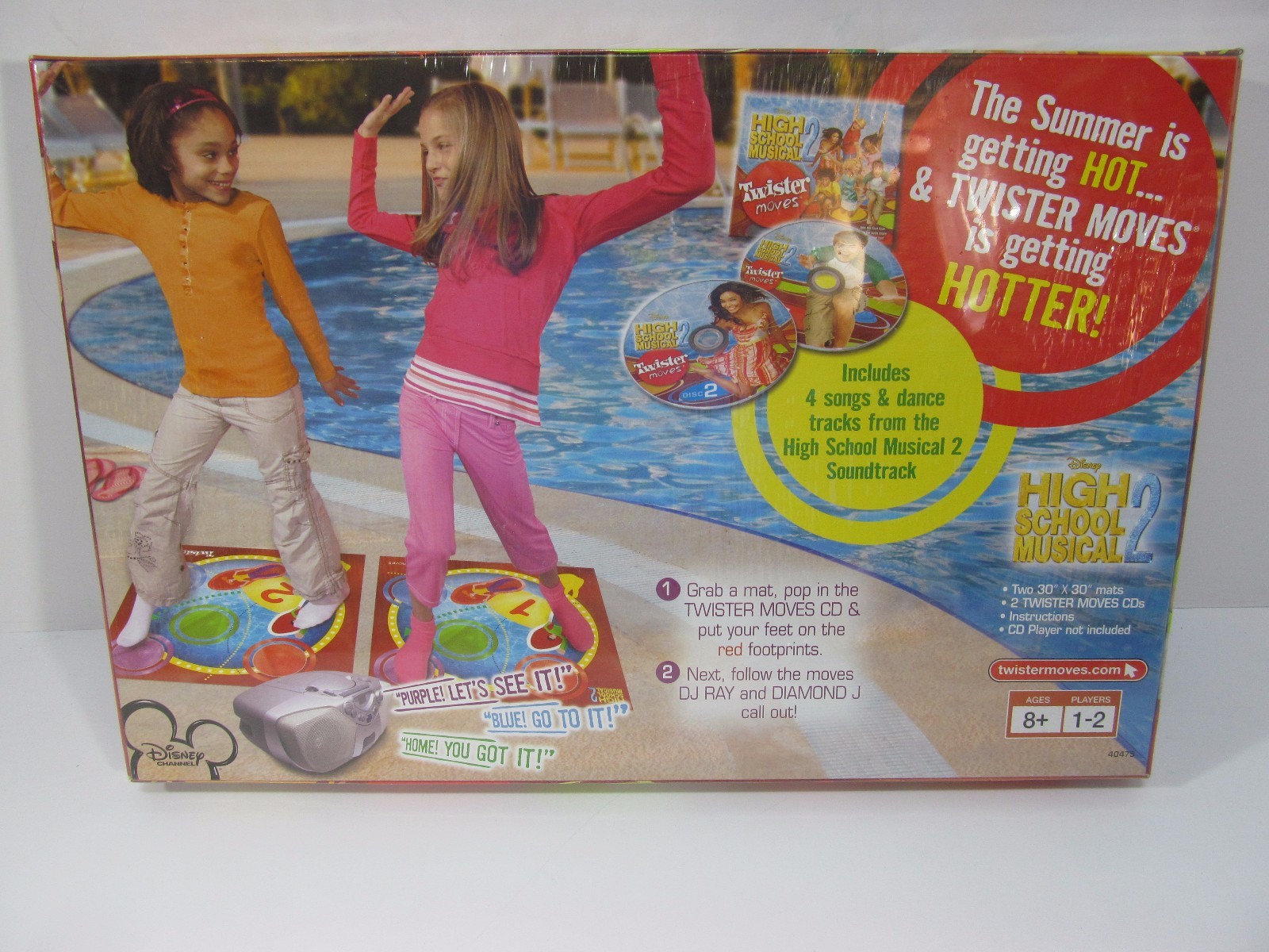 DISNEY Twister Moves High School Musical 2 Game HASBRO Brand new ...