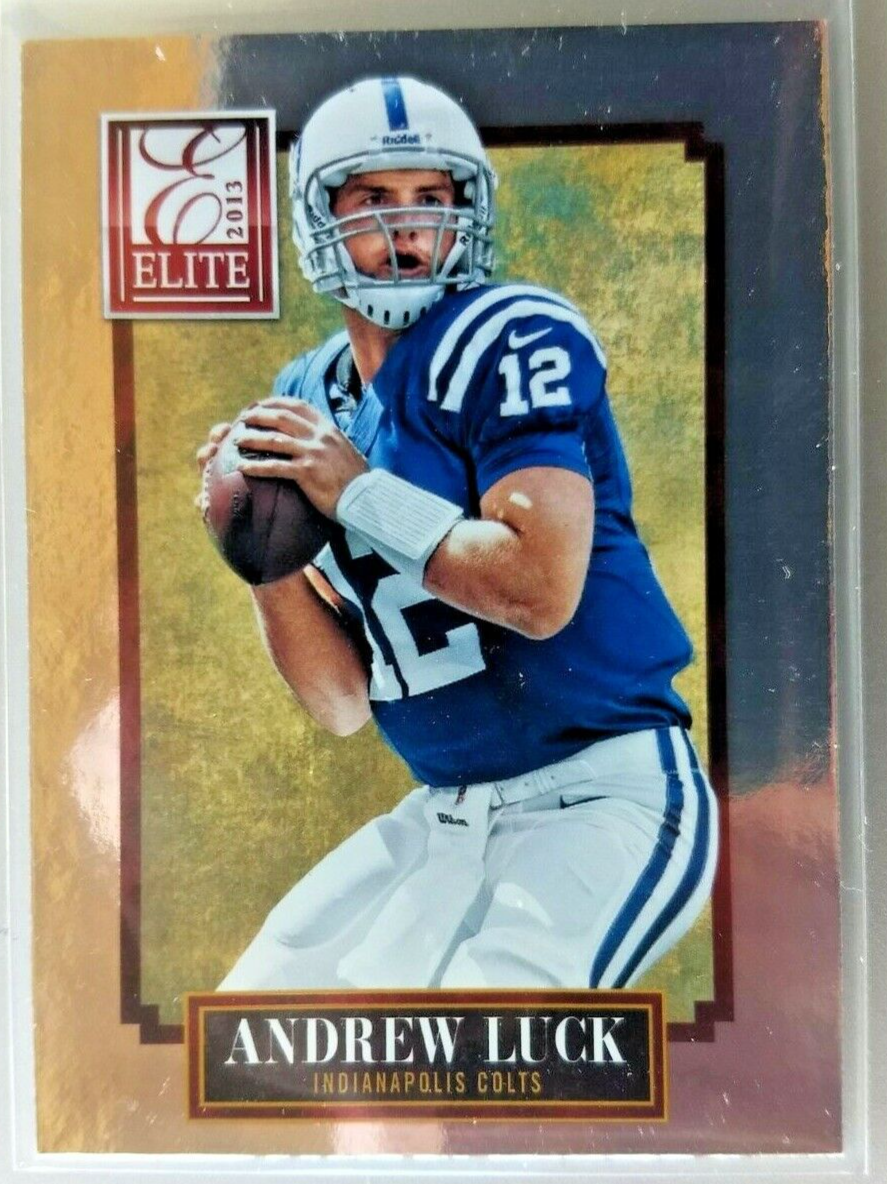 2013 PANINI ELITE ANDREW LUCK CARD#43 INDIANAPOLIS COLTS STANFORD ...