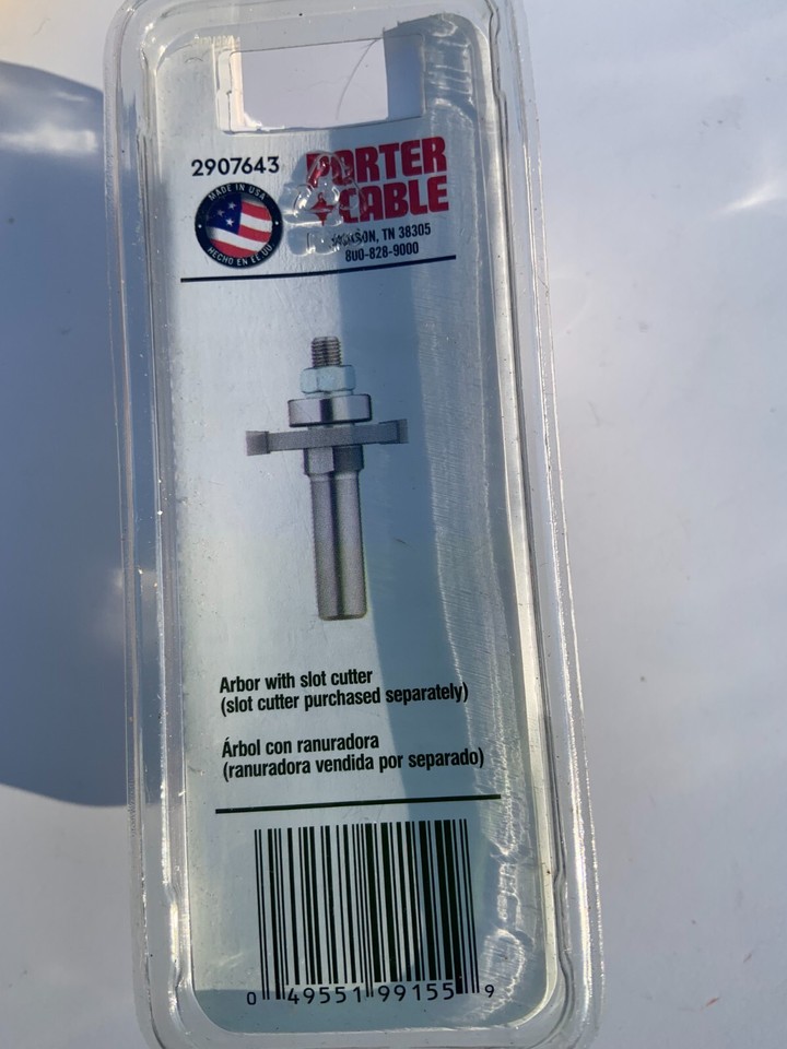 Porter Cable 1/2 " shank Router Collets 5/16" Diameter Arbor 2907643 ...