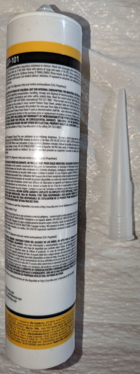 Sikasil® GP-101 - General Purpose Acetoxy Cure Silicone Aluminum 10 oz ...